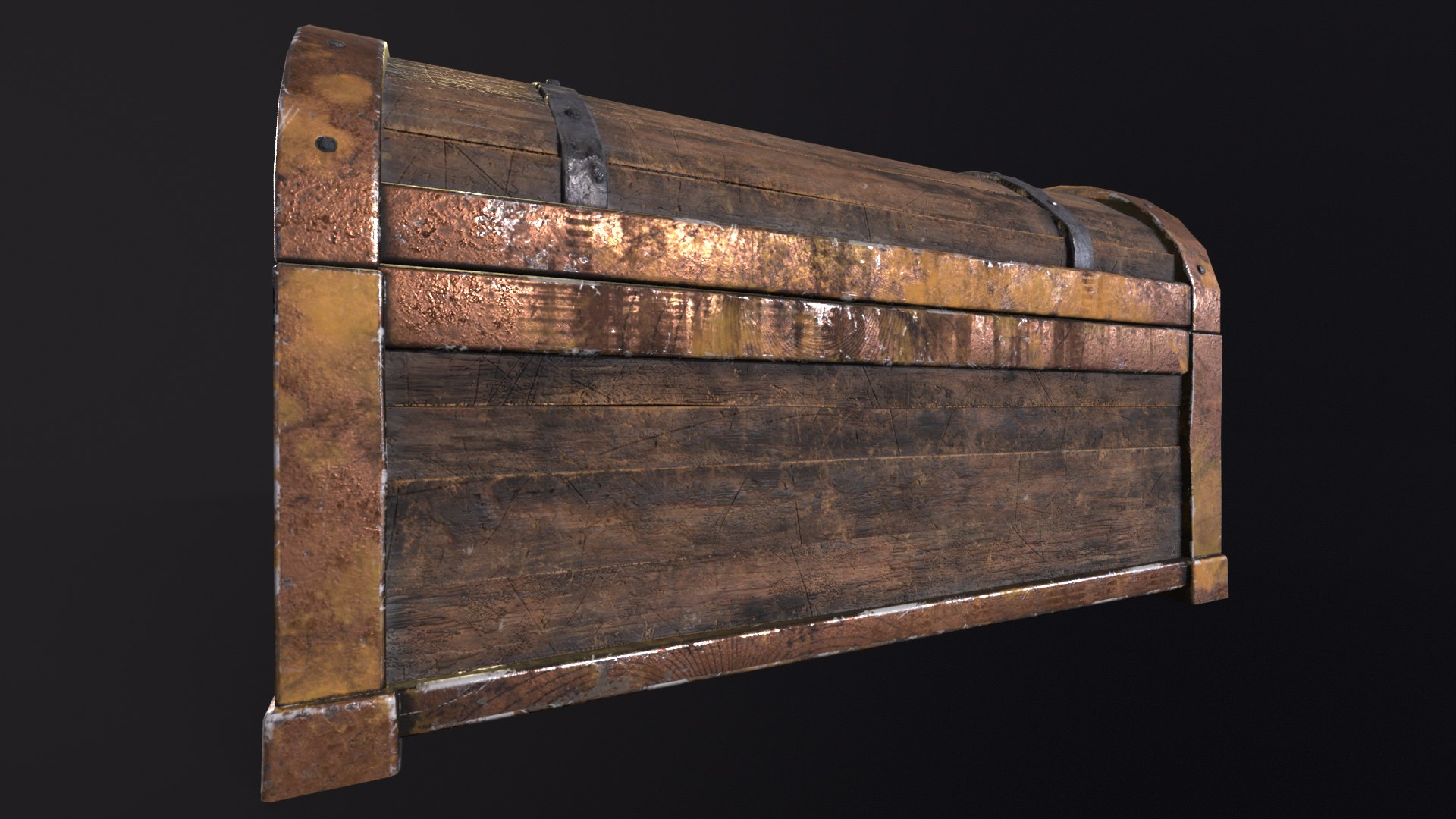 3D Medieval Treasure Chest - TurboSquid 2175718