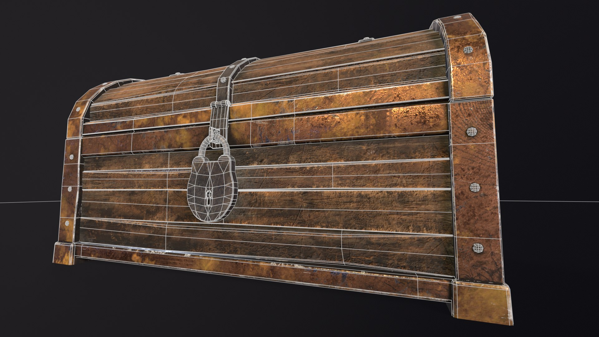 3D Medieval Treasure Chest - TurboSquid 2175718