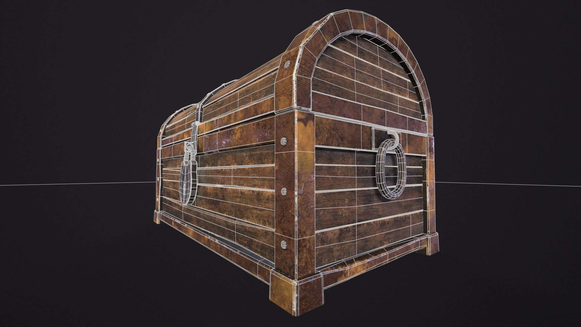 3D Medieval Treasure Chest - TurboSquid 2175718