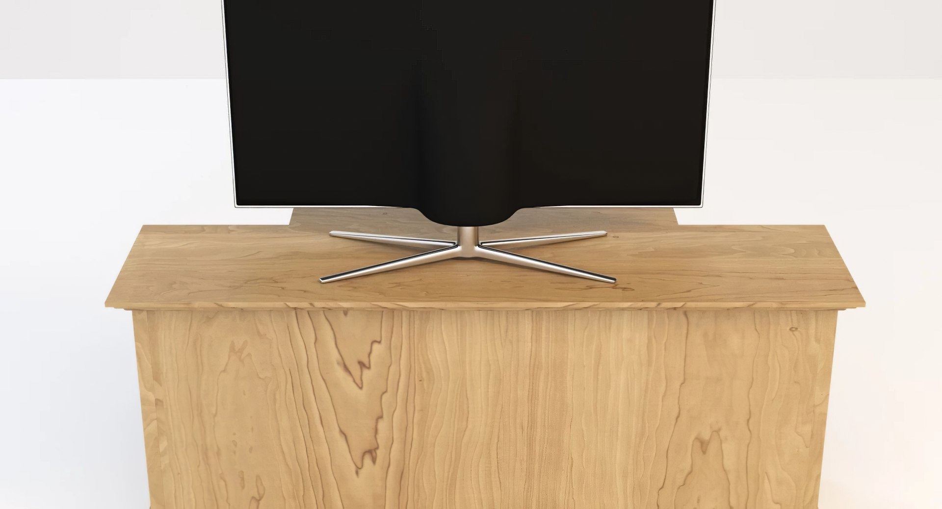 3D FRENCH PANEL 80in MEDIA CONSOLE - TurboSquid 2008140