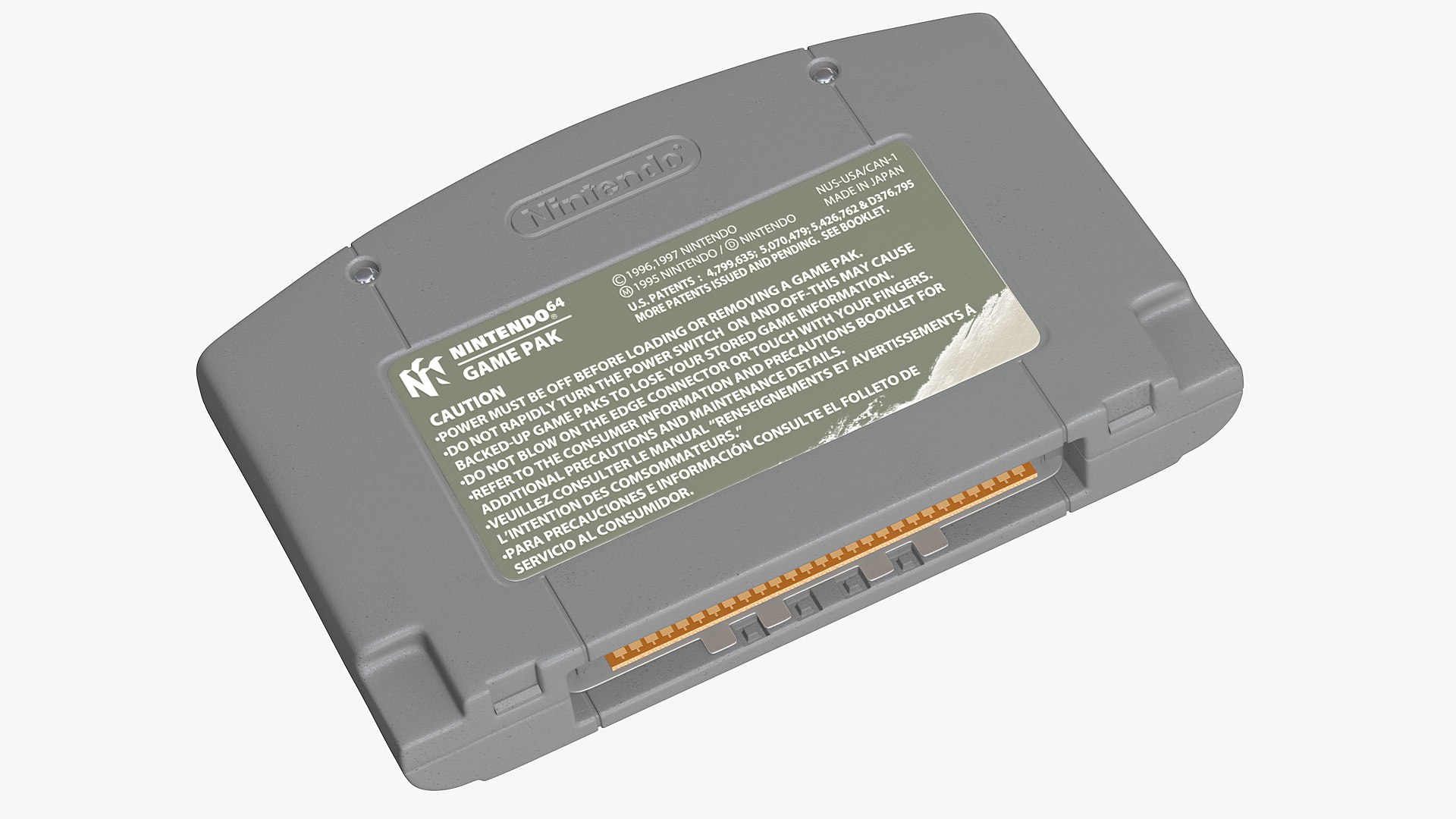 Nintendo Game Cartridge Collection 3D model - TurboSquid 2075511