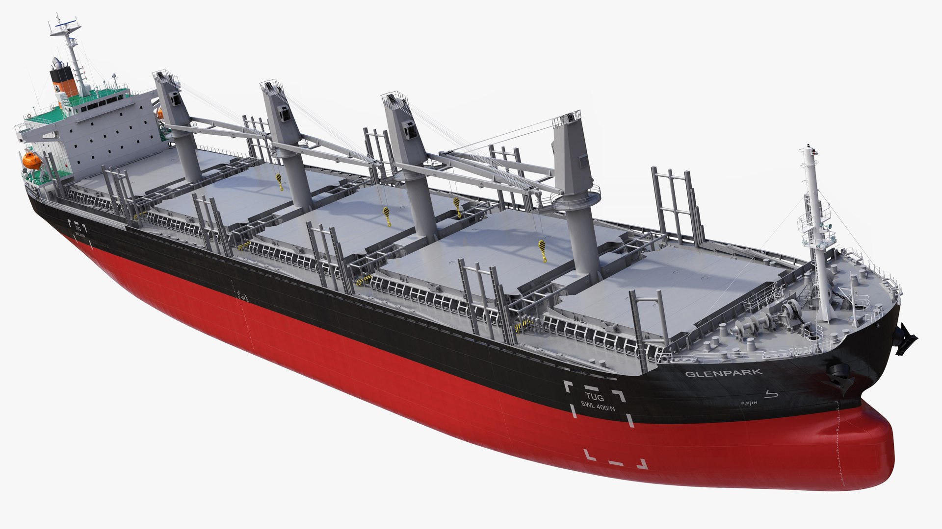 3D general cargo ship - TurboSquid 1695170