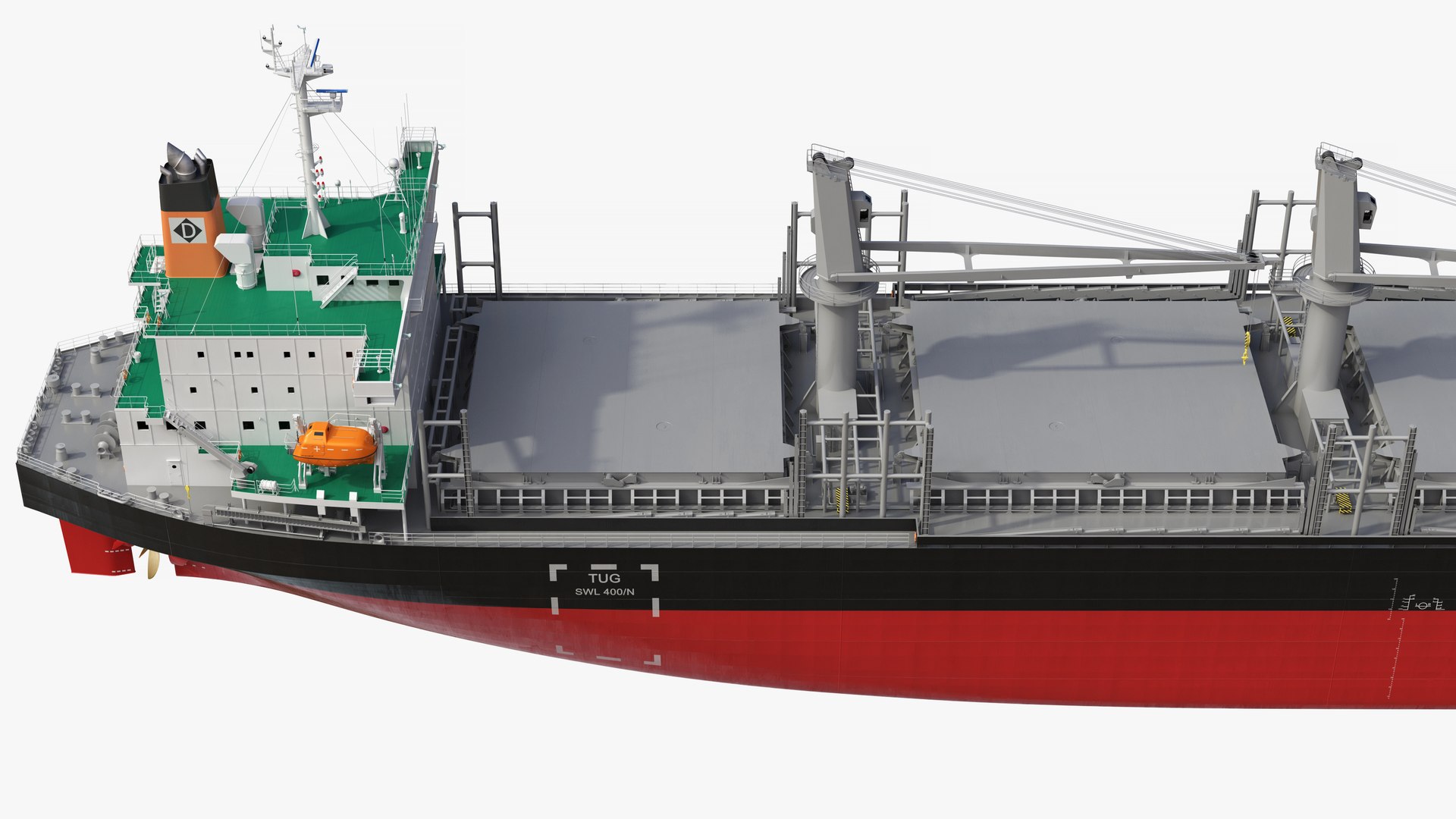 3D general cargo ship - TurboSquid 1695170