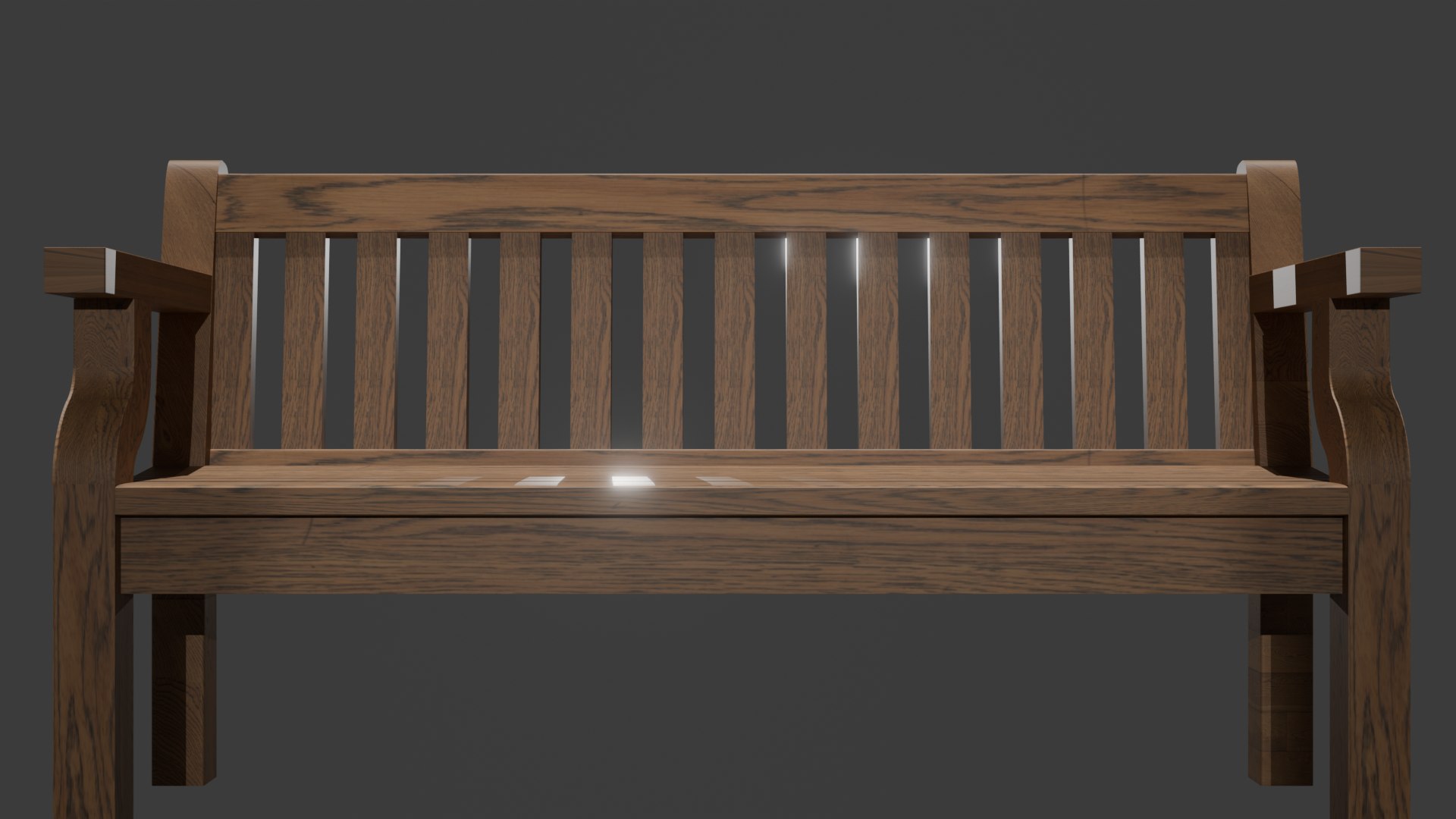 Bench Model - TurboSquid 2300987