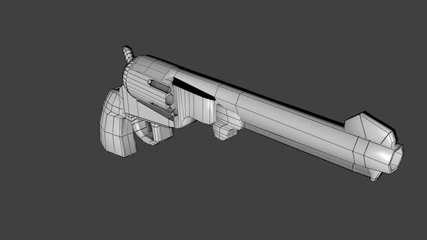3D revolver western - TurboSquid 1317599
