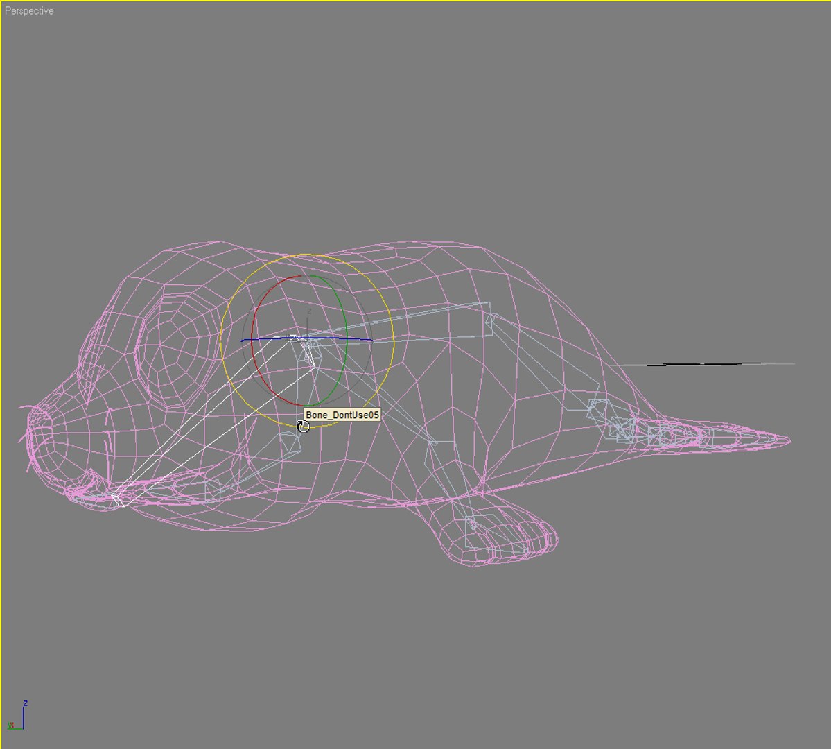 3ds Max Cute Baby Seal Rigged