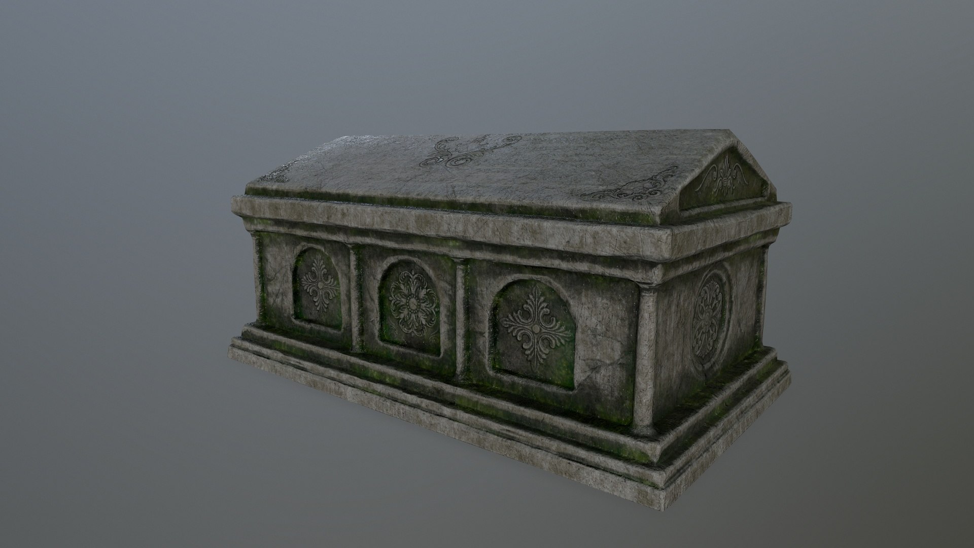 3D Tomb Model - TurboSquid 1689461