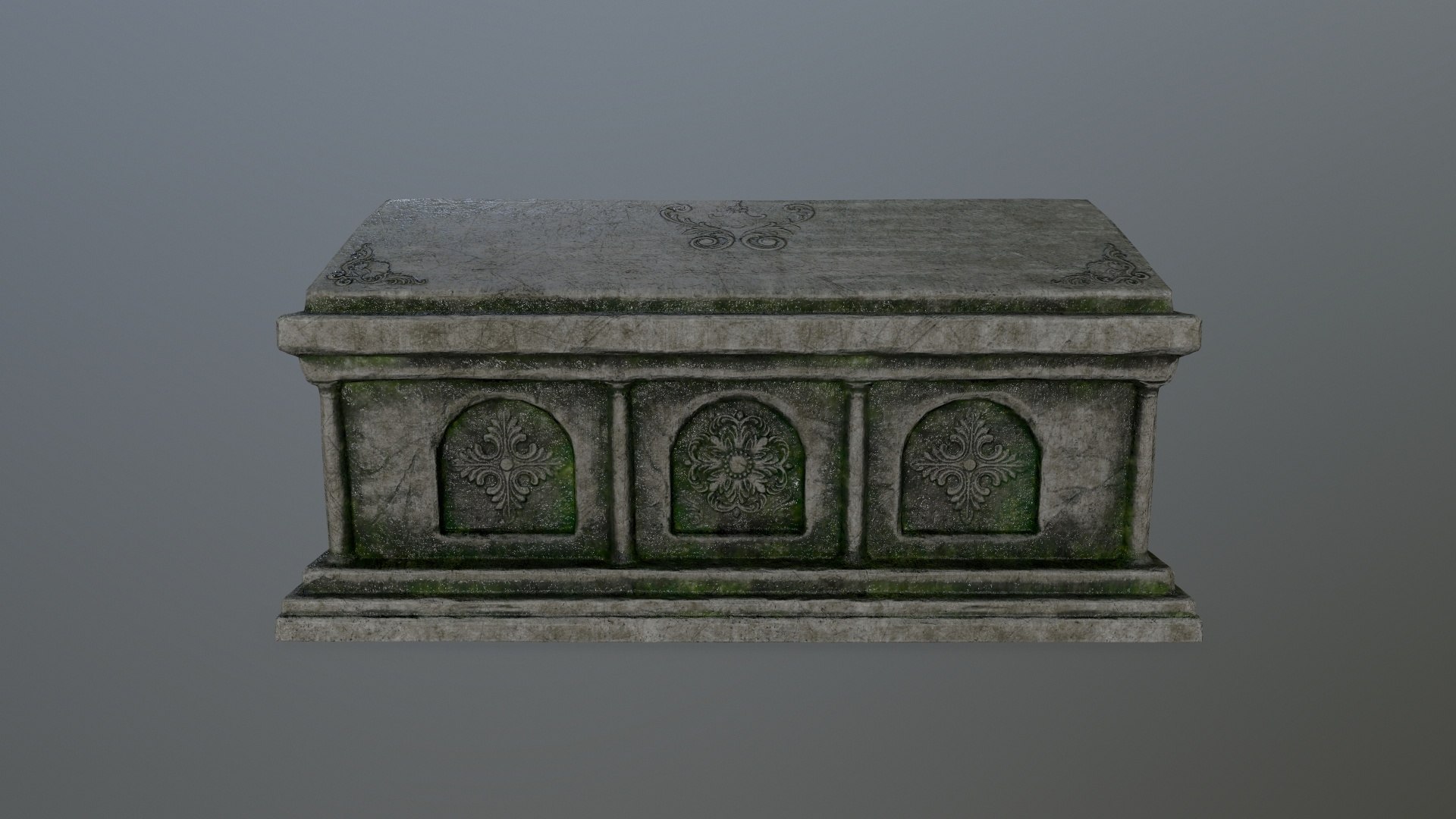 3D Tomb Model - TurboSquid 1689461