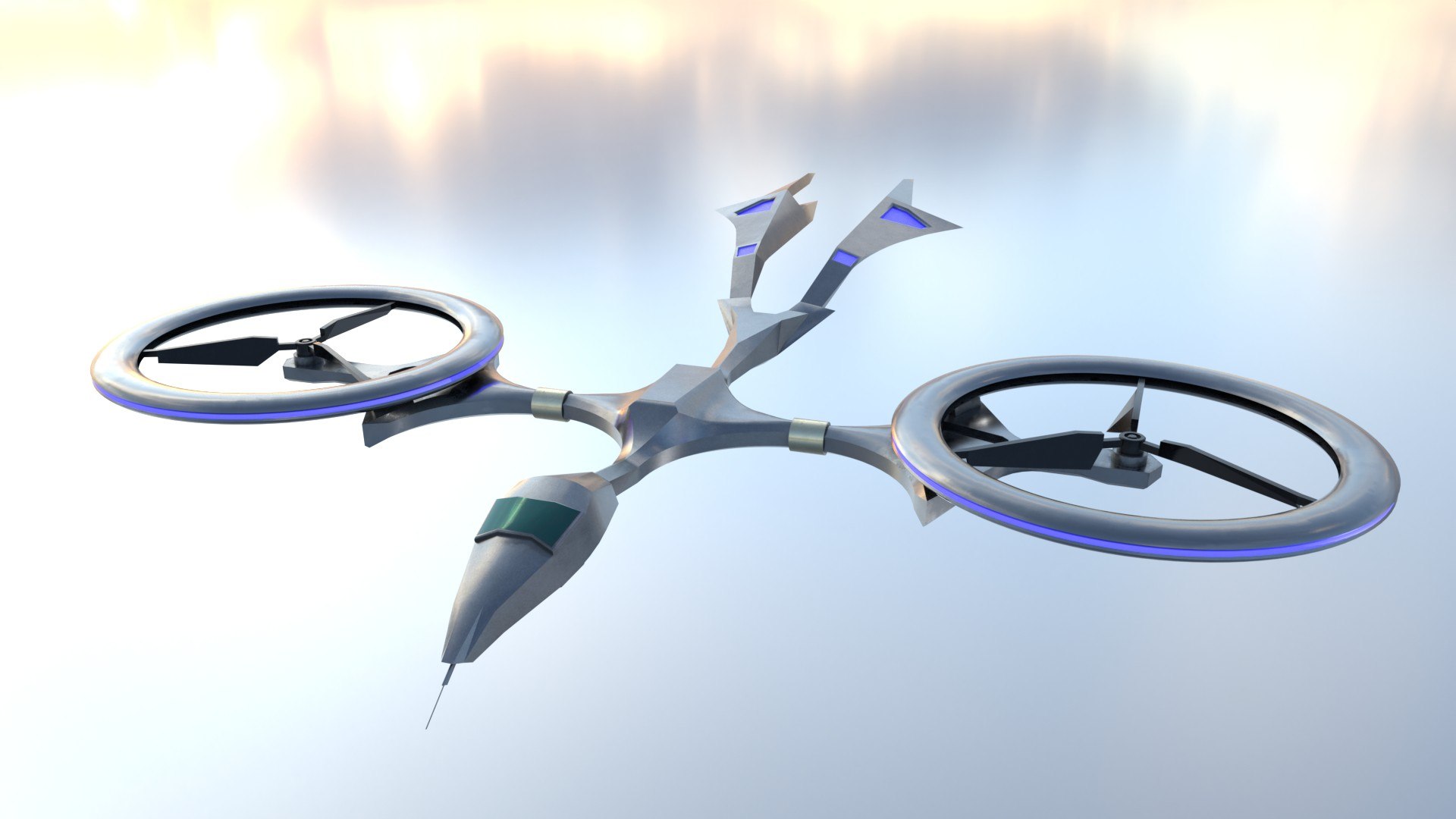 Mosquito Drone - Model D2 3D Model - TurboSquid 2311615
