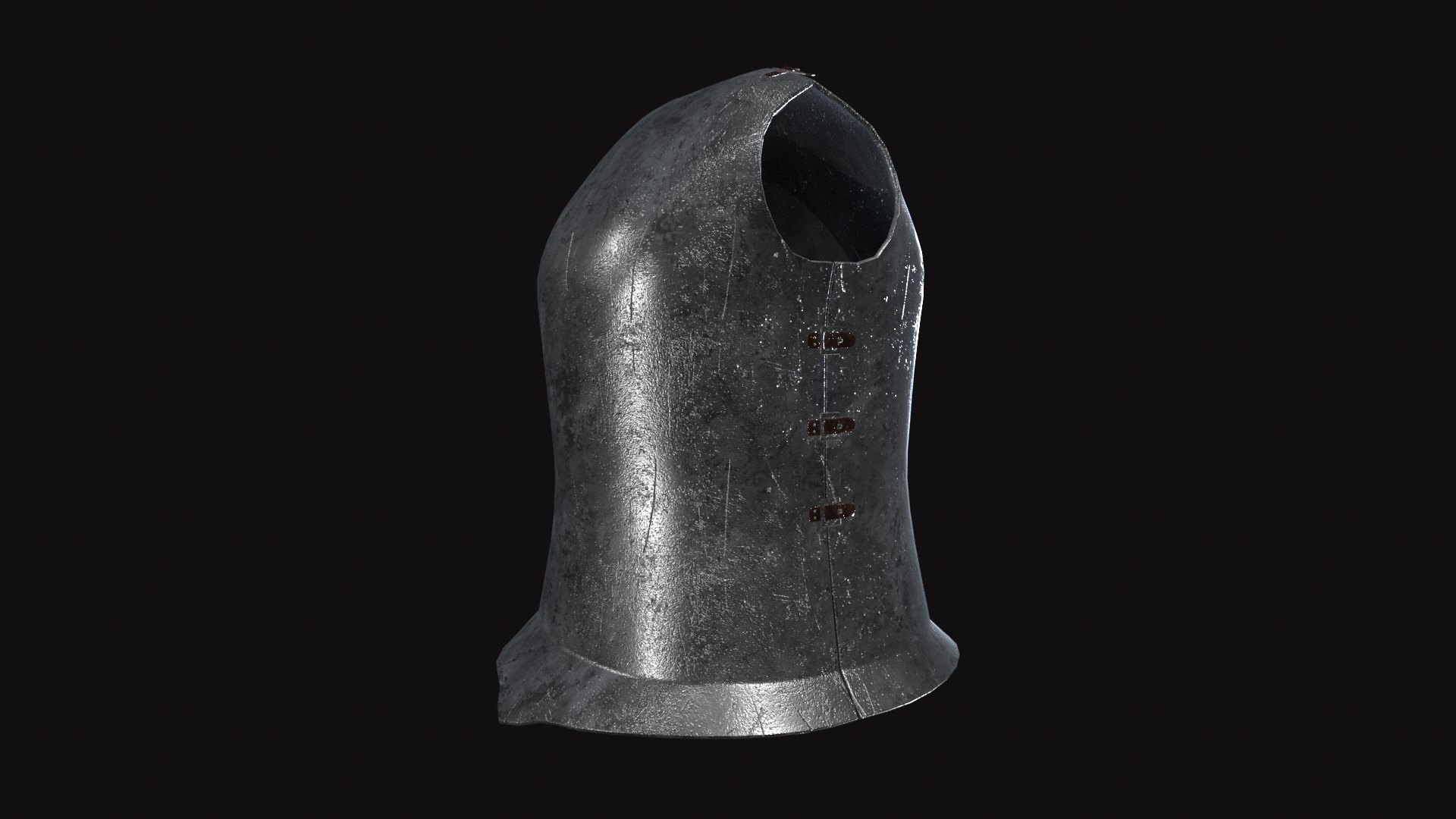 Medieval Body Armor 01 3D Model - TurboSquid 2318412