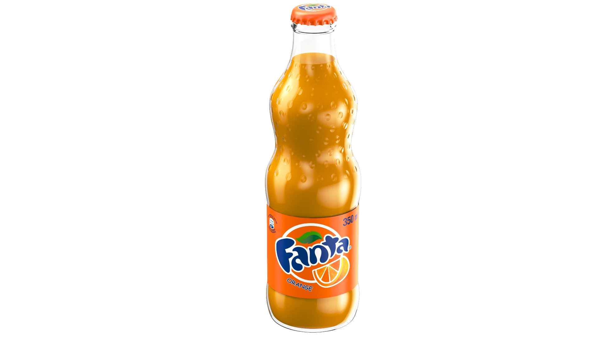Fanta Bottles Tray Holder 3D - TurboSquid 1997077
