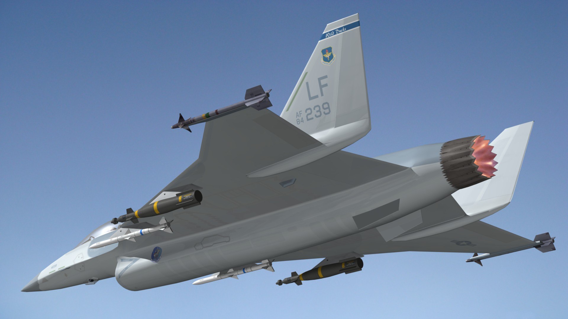 3D F36 King Snake AF - TurboSquid 1718179