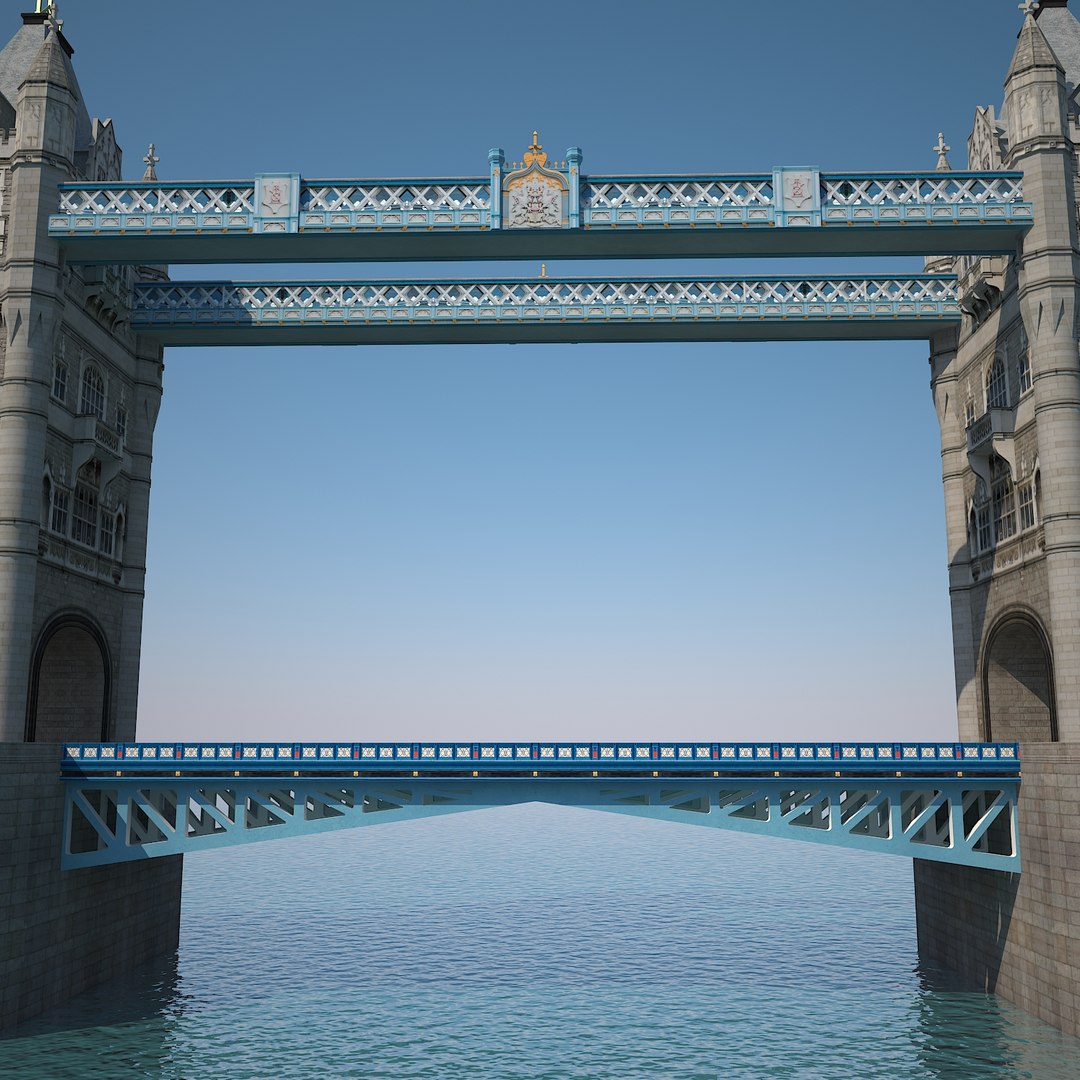 3d london bridge