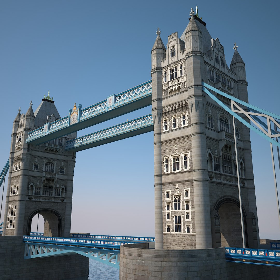 3d london bridge