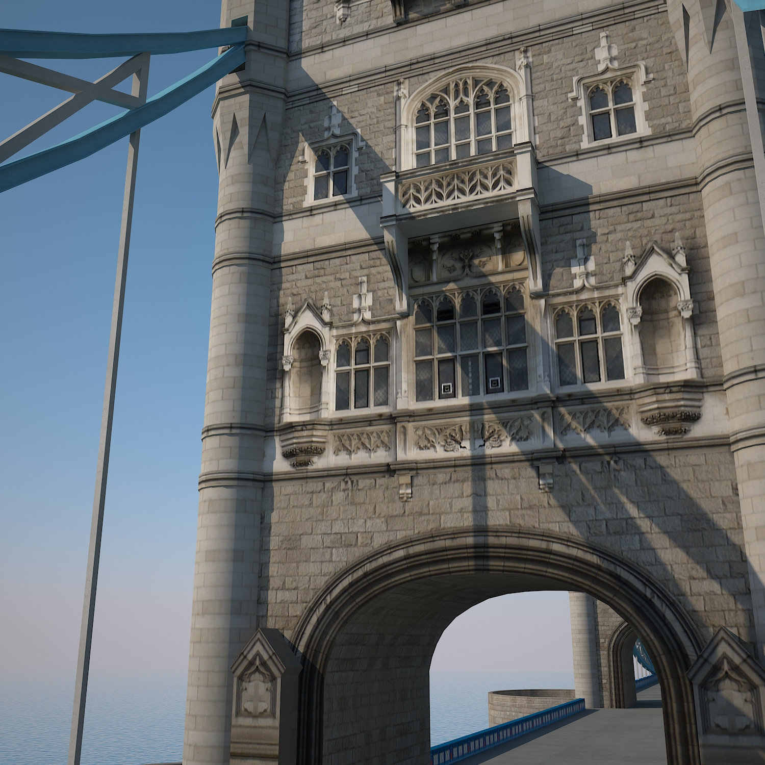 3d london bridge