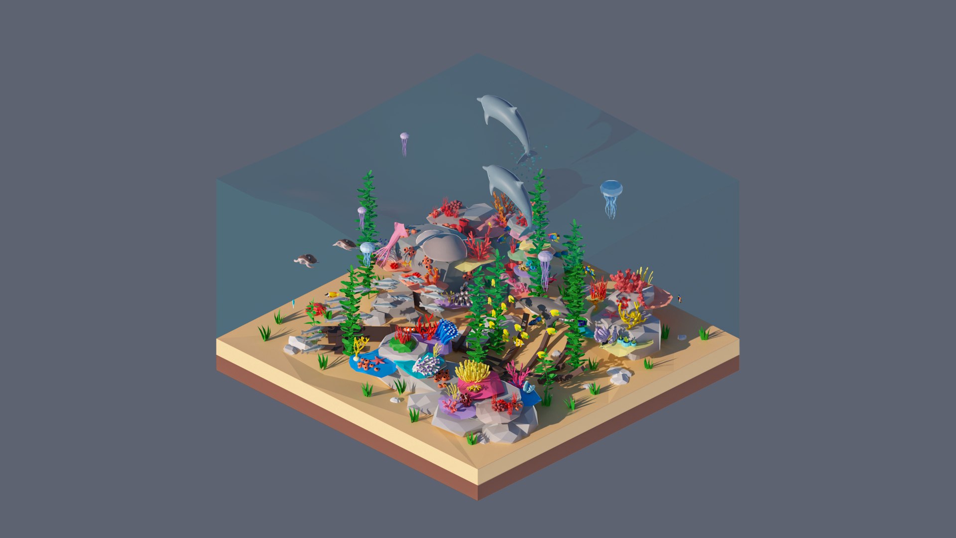 3D Land 1F - TurboSquid 1917207