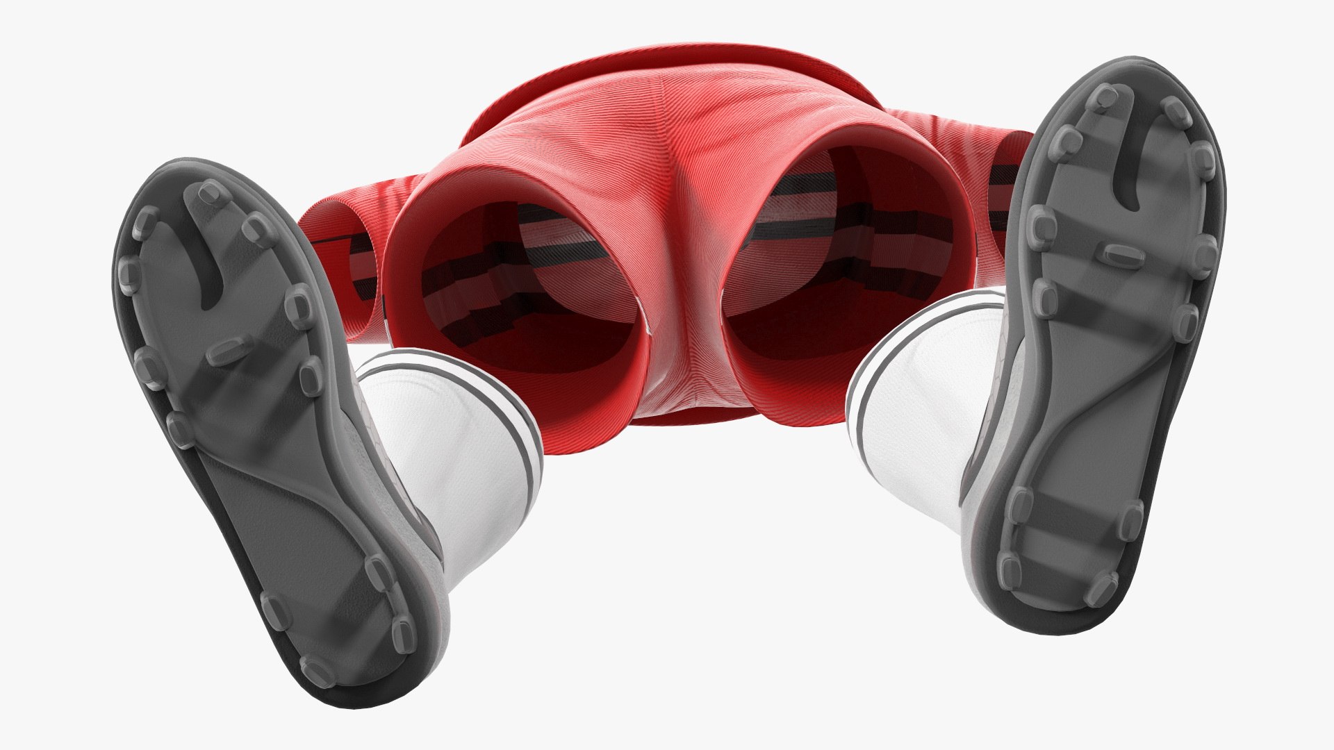 Soccer Uniform Red Your Team 3D - TurboSquid 1930783