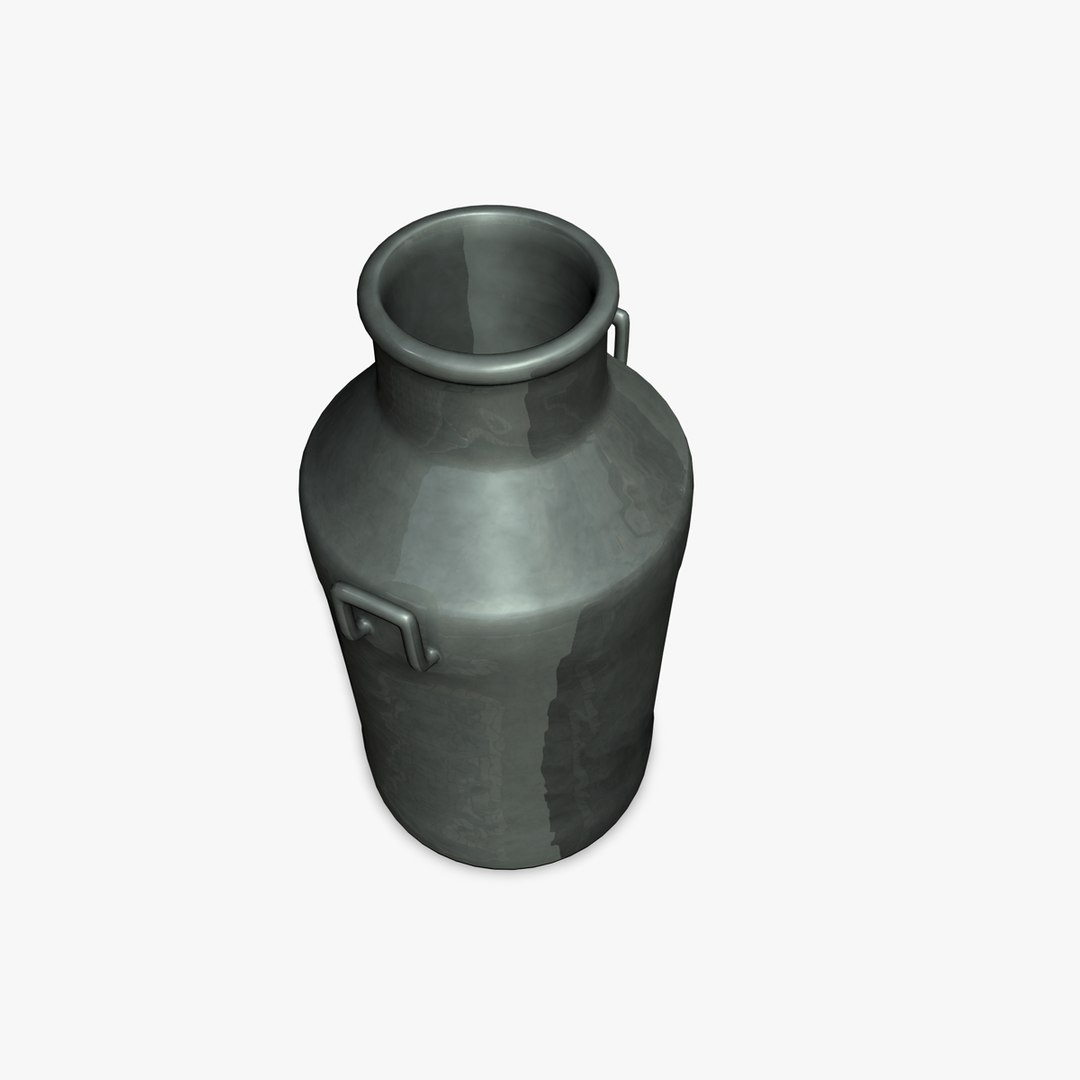 milk churn 3d model