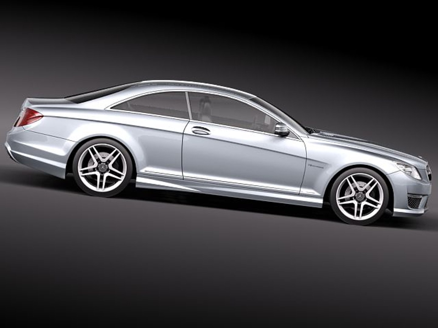 Mercedes Cl 63 Amg 3d Model