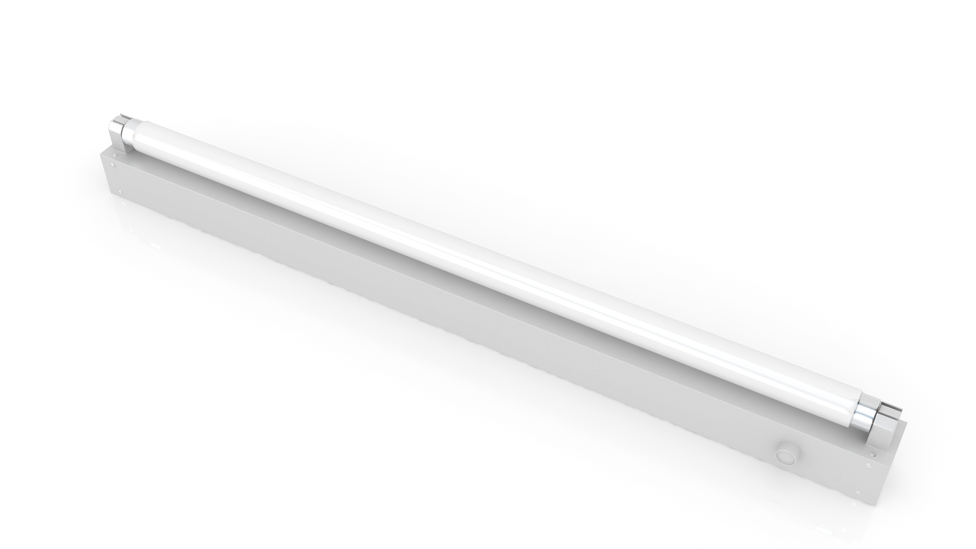 3D Fluorescent Fixture - TurboSquid 1722283