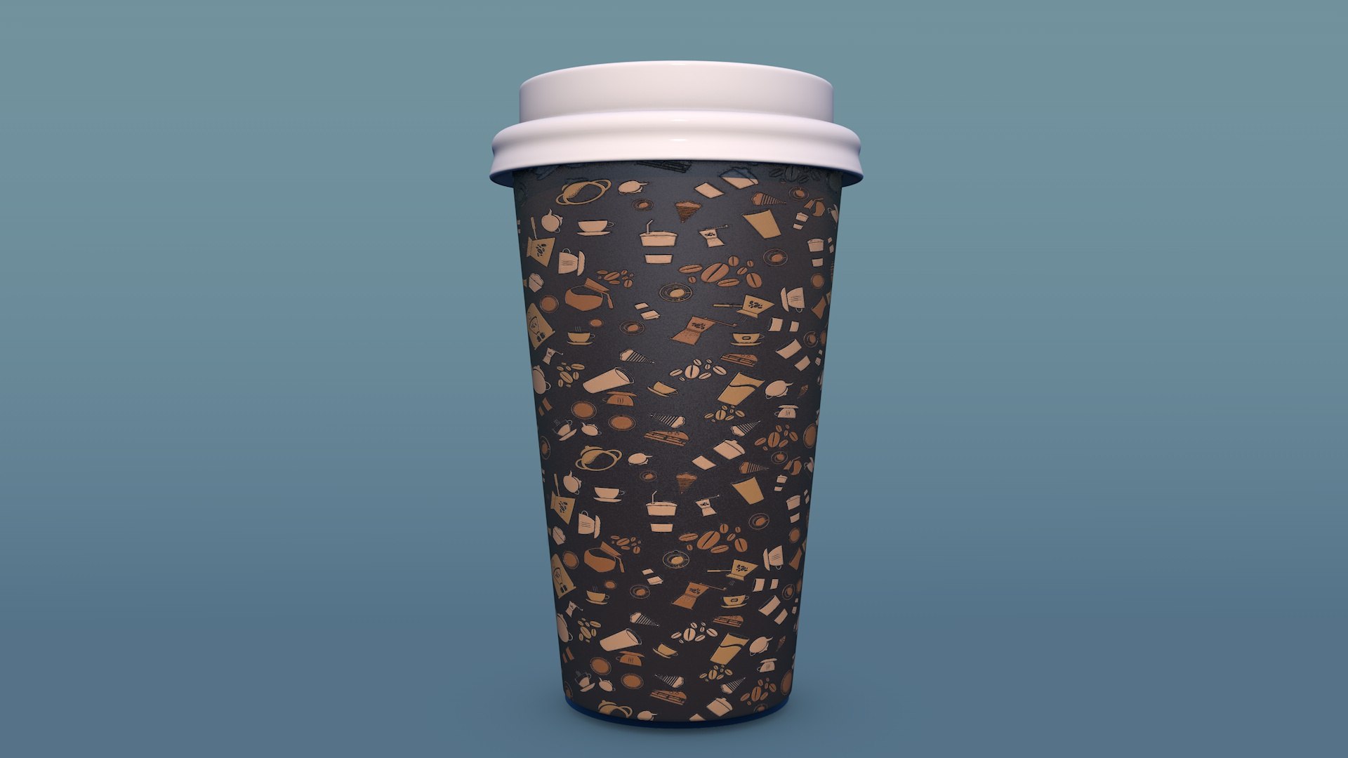 3D Paper Cup Model - TurboSquid 1721322