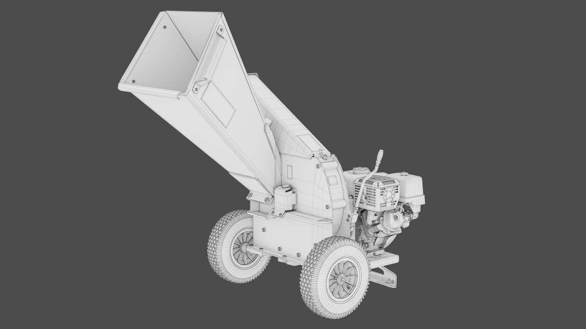 Wood Chipper 3D Model - TurboSquid 2034999
