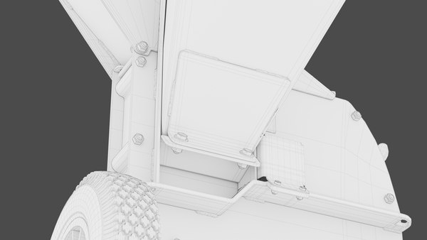 modelo 3d Wood Chipper - TurboSquid 2034999