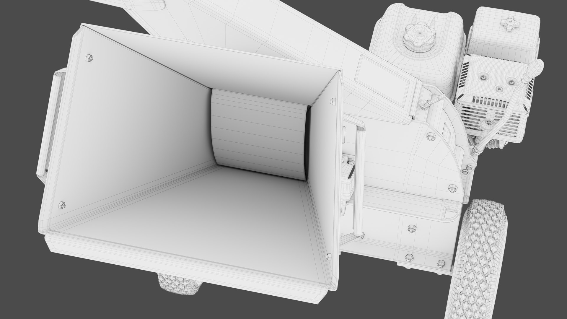 Wood Chipper 3D Model - TurboSquid 2034999