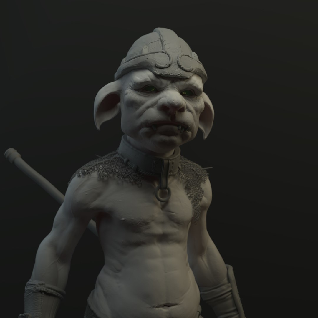 Warrior Goblin Slayer 3D Model - TurboSquid 1718070