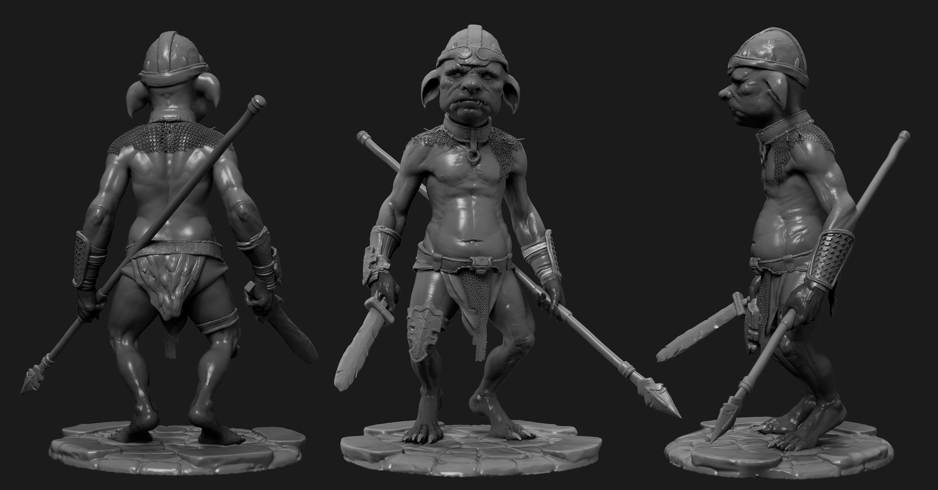 Warrior Goblin Slayer 3D Model - TurboSquid 1718070