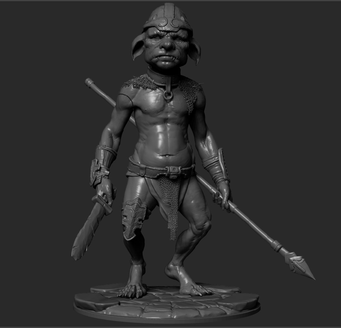 Warrior Goblin Slayer 3D Model - TurboSquid 1718070