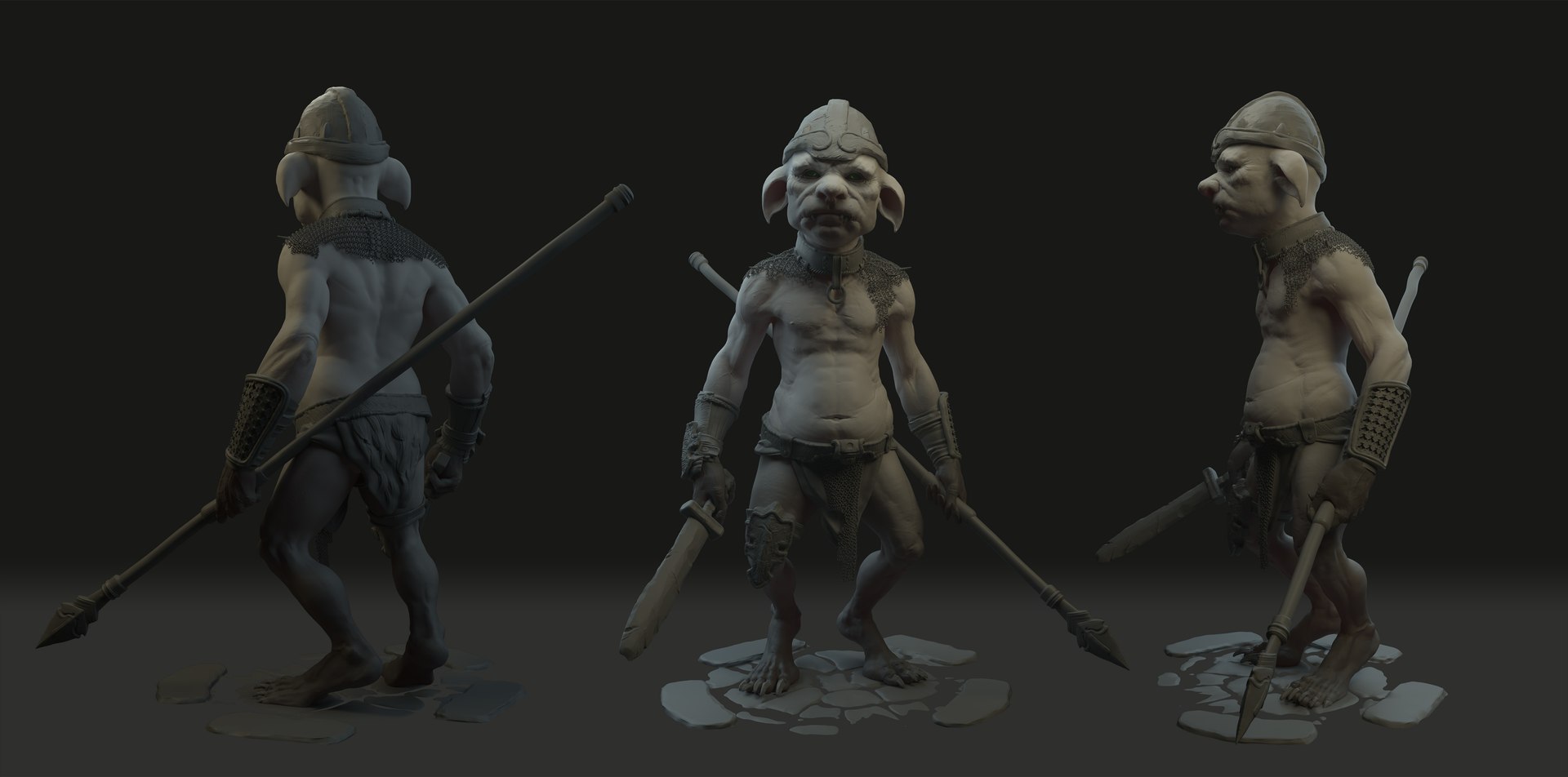Warrior Goblin Slayer 3D Model - TurboSquid 1718070