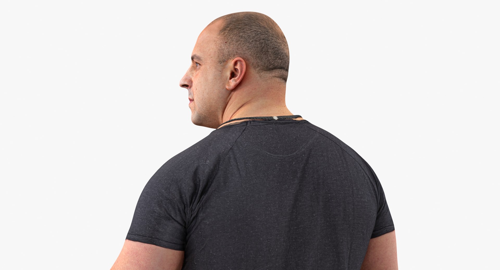 Arnold Casual Summer Walking Pose 02 With Shopping Cart 3D Model ...