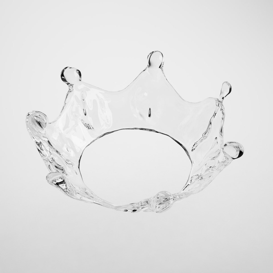 water crown 3d 3ds