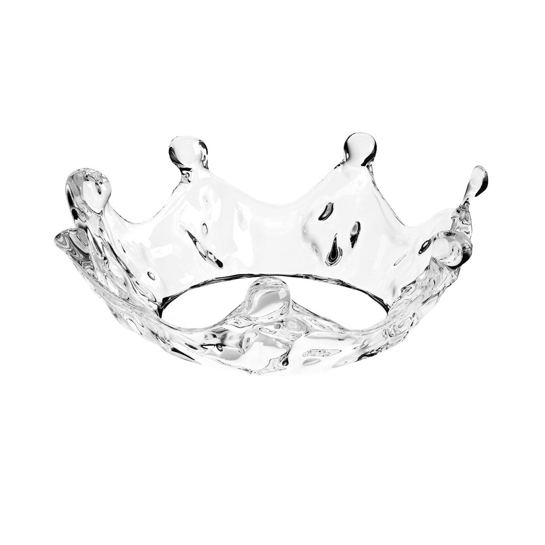 water crown 3d 3ds