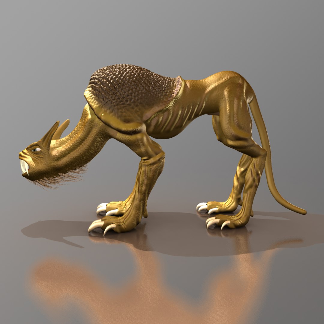 Maya Monster Displacement
