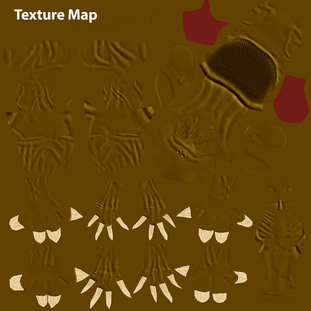 Maya Monster Displacement