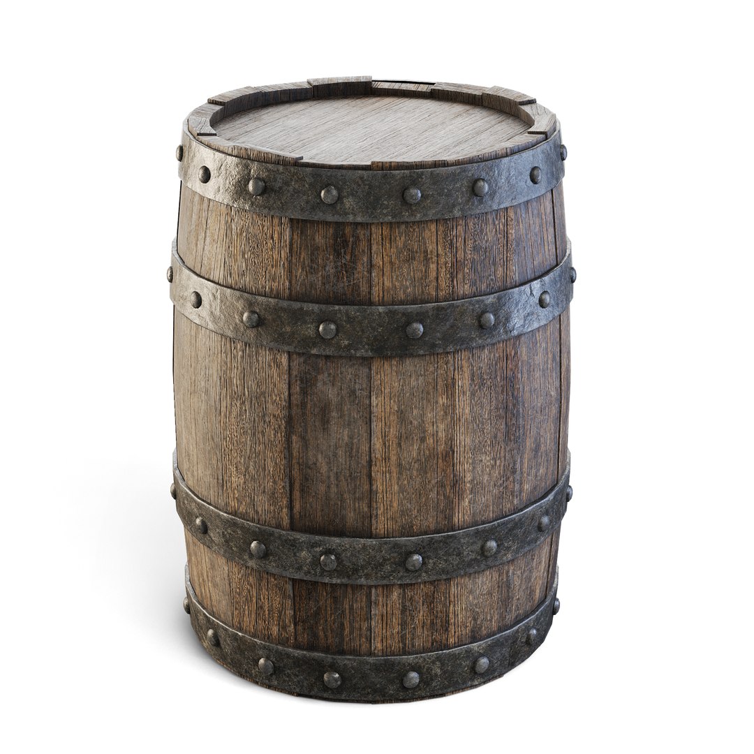 Barrel 3D - TurboSquid 2227916