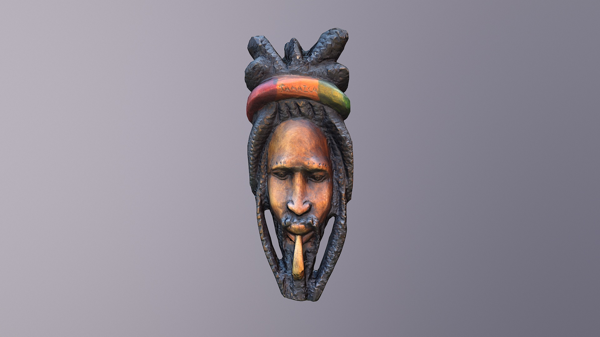 Legendary Bob Marley Wall Mask Low-poly Model - TurboSquid 1804236