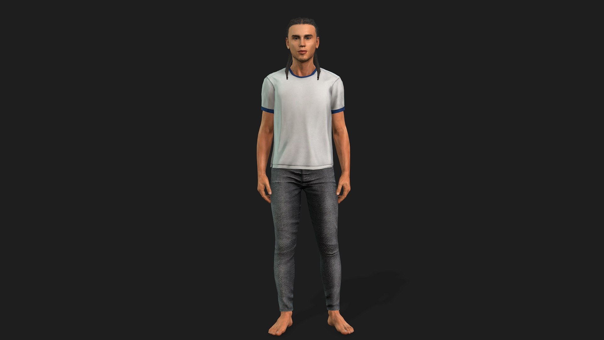 3D Male Character Fully Rigged And Game-Ready 3D Model - TurboSquid 2273750