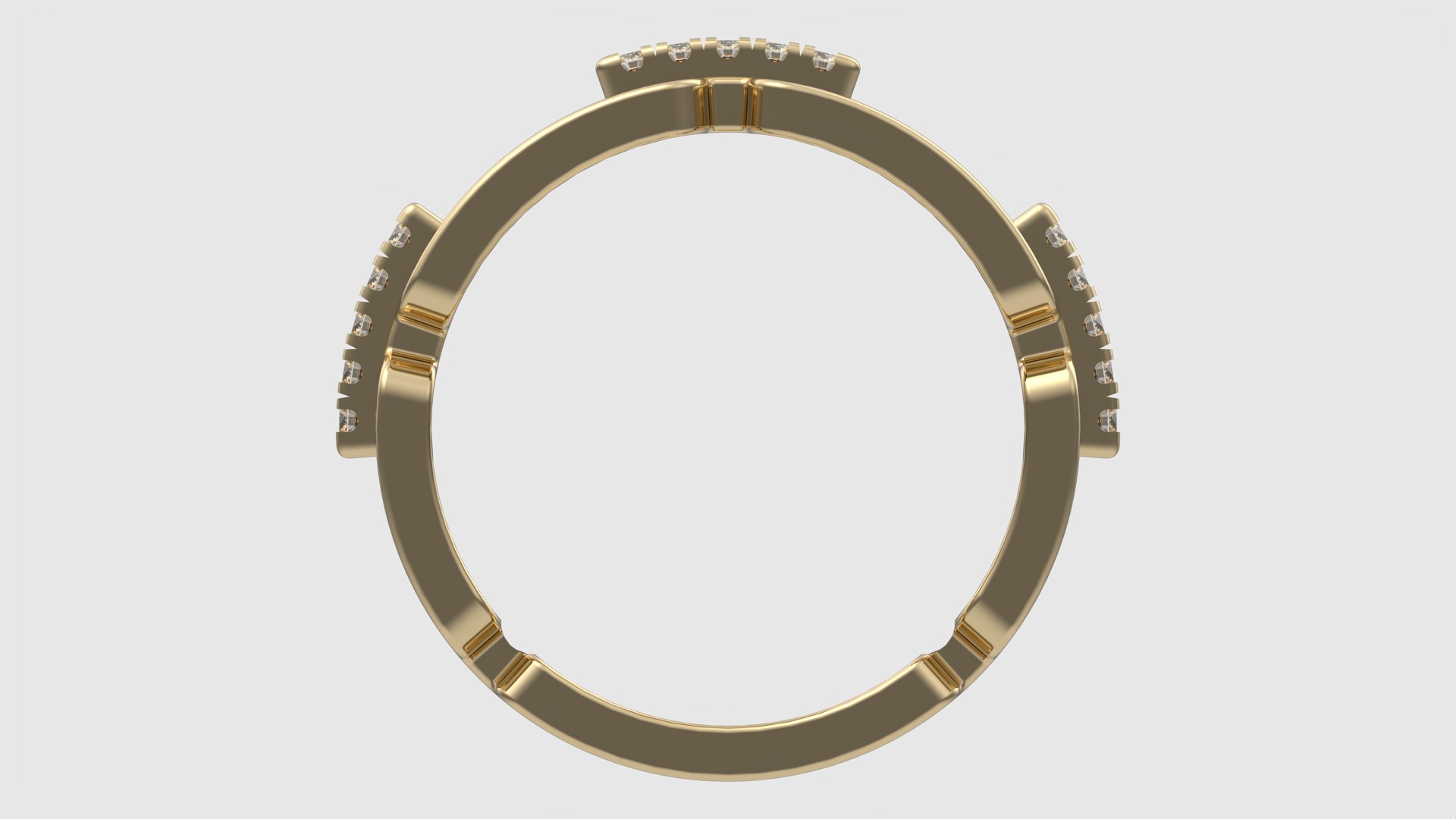 3D Contemporary Split Design Ring JDBCo - TurboSquid 2350025