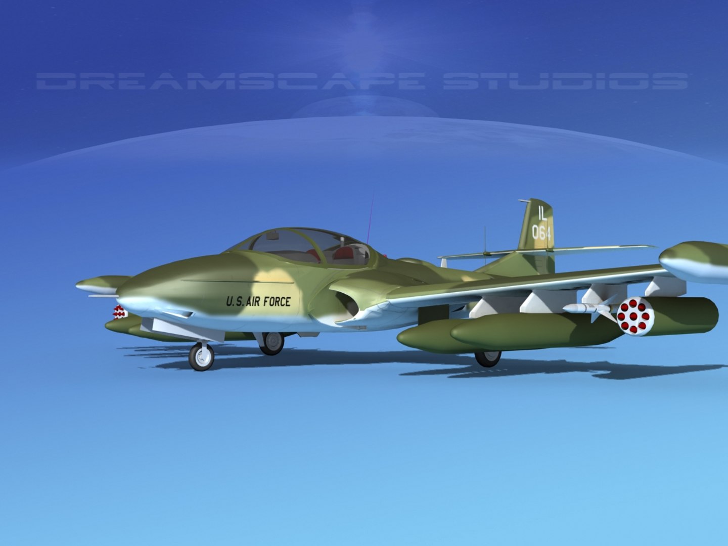 Cessna A-37 Dragonfly 3ds