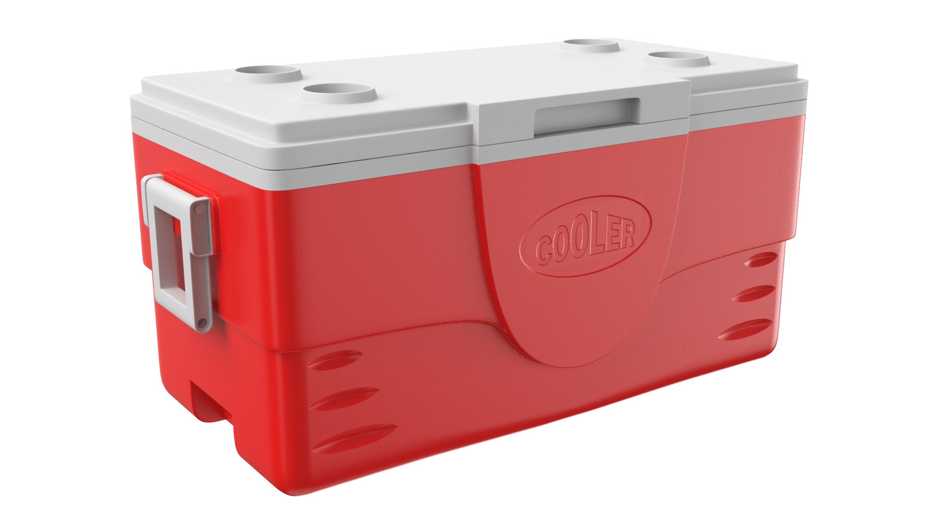 3D Red Ice Box - TurboSquid 1729499