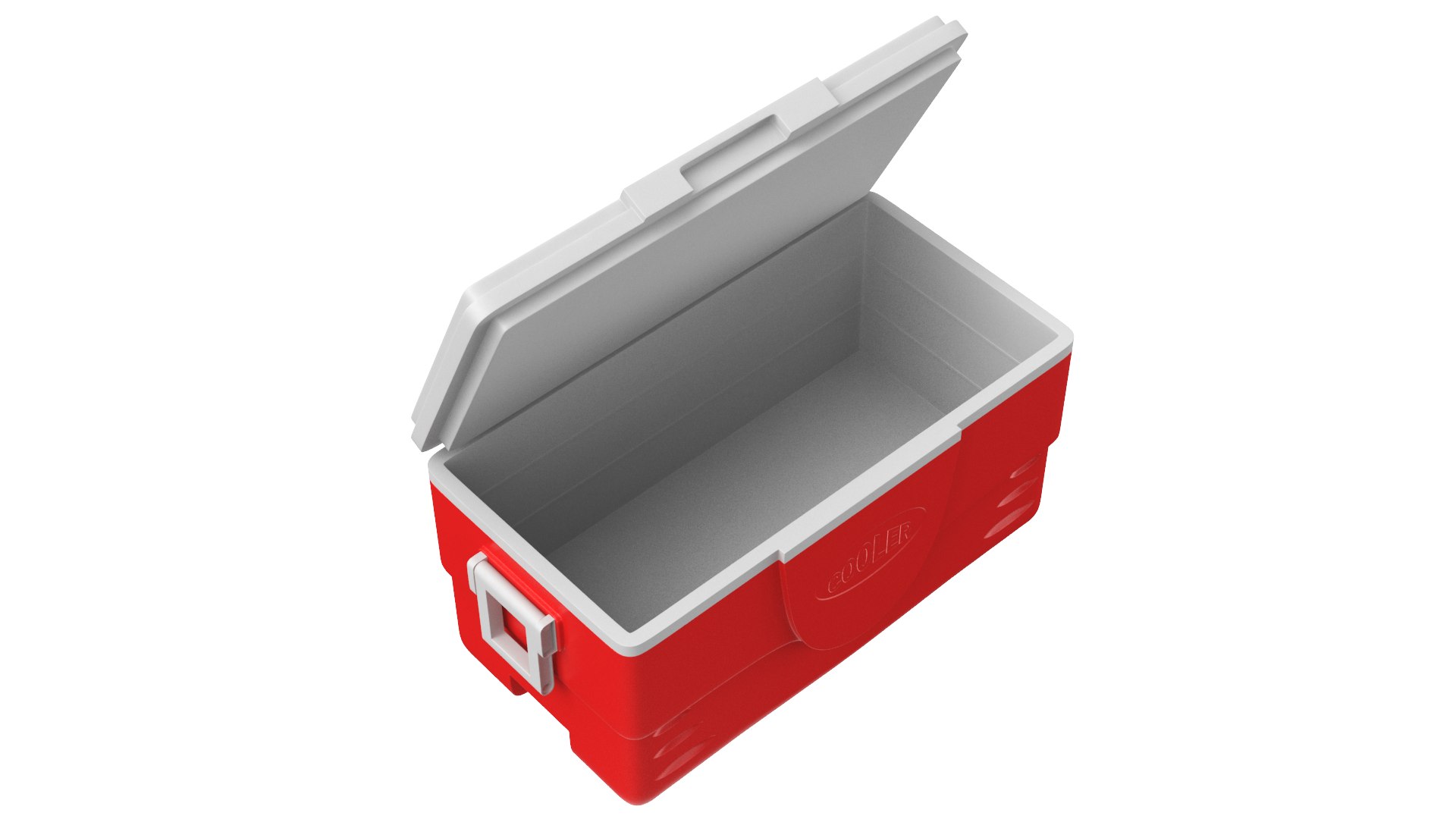 3D Red Ice Box - TurboSquid 1729499