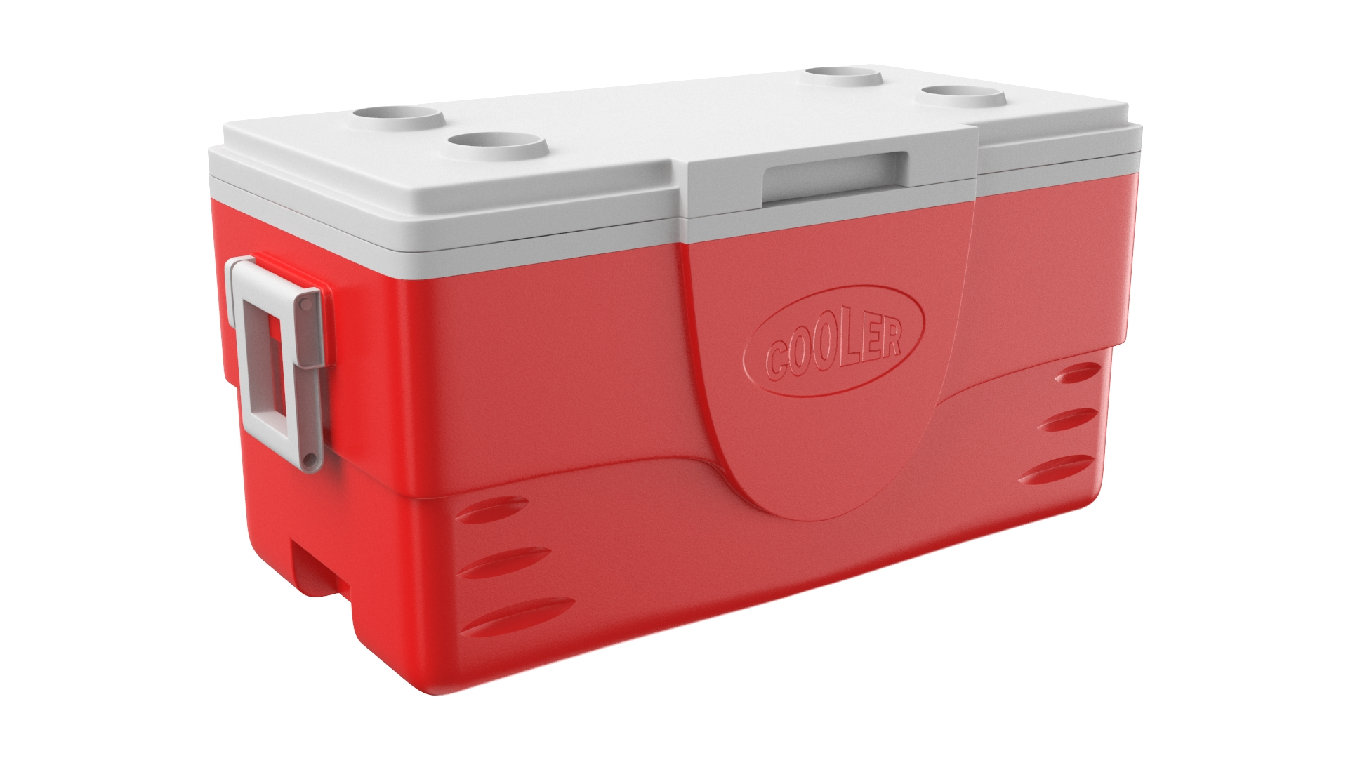 3D Red Ice Box - TurboSquid 1729499