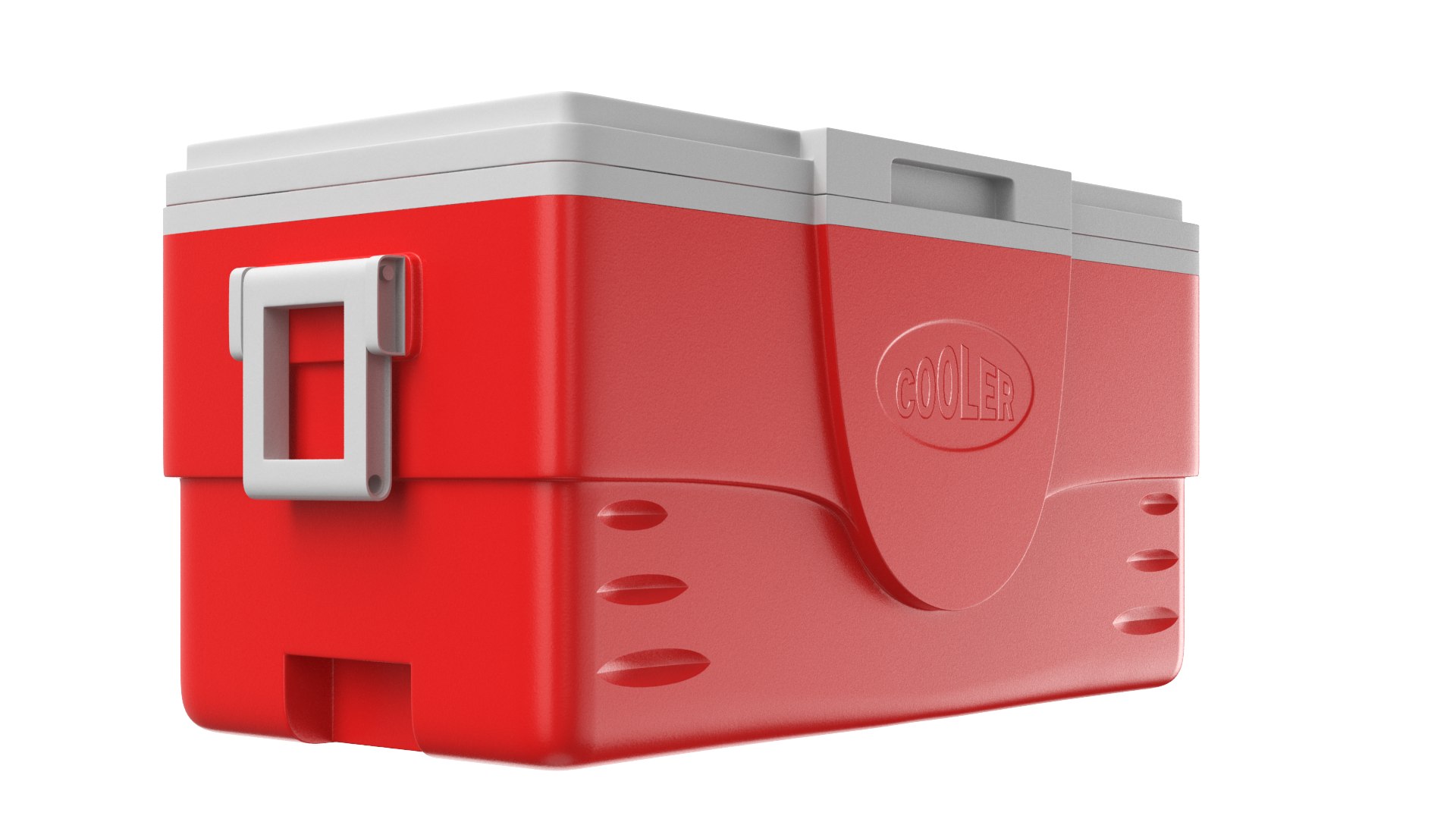 3D Red Ice Box - TurboSquid 1729499