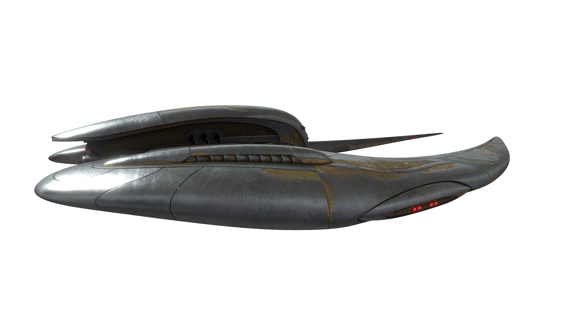 3D Battlestar Galactica Ships Cylon Raider MK II - TurboSquid 1959771