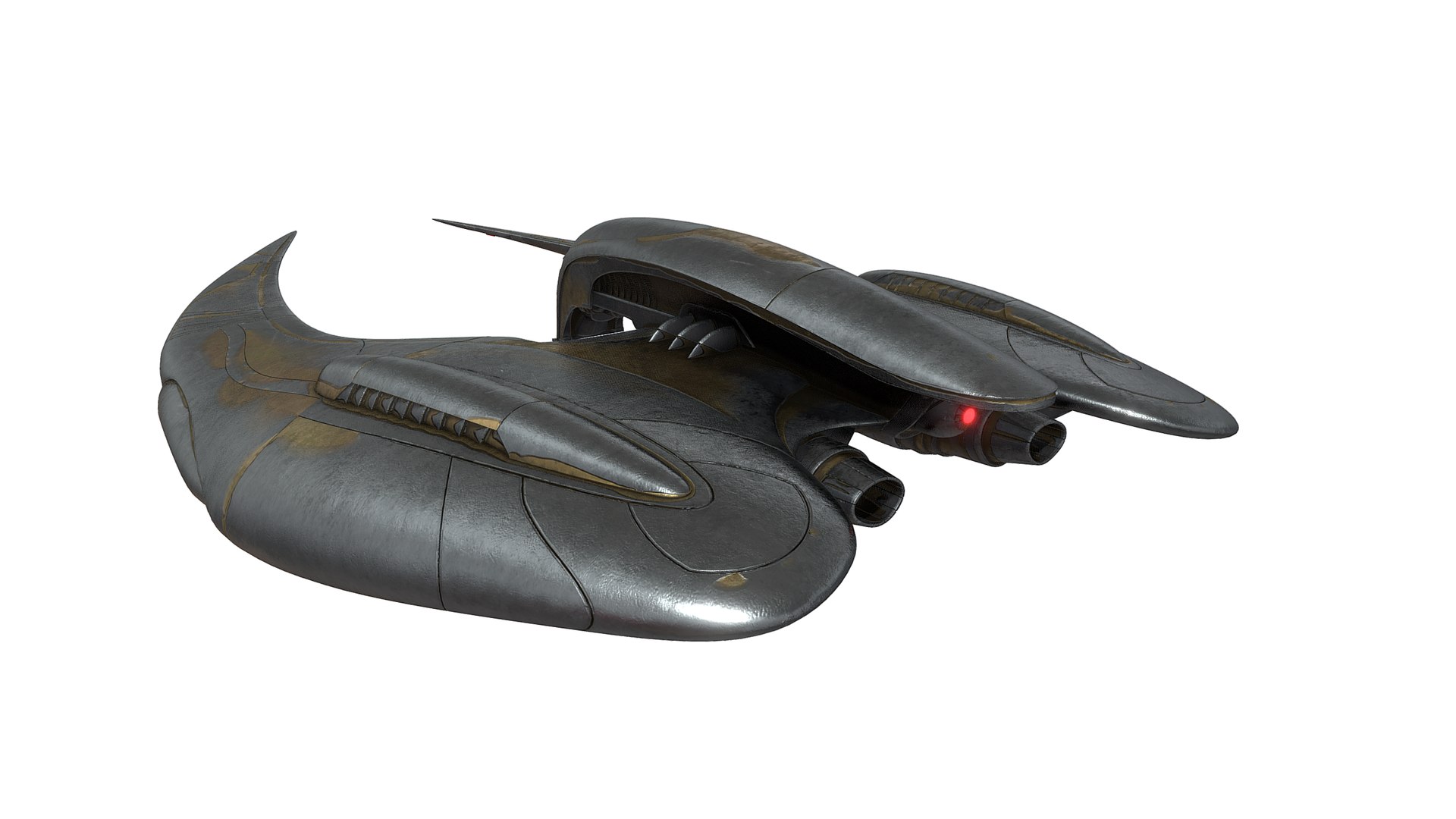 3D Battlestar Galactica Ships Cylon Raider MK II - TurboSquid 1959771