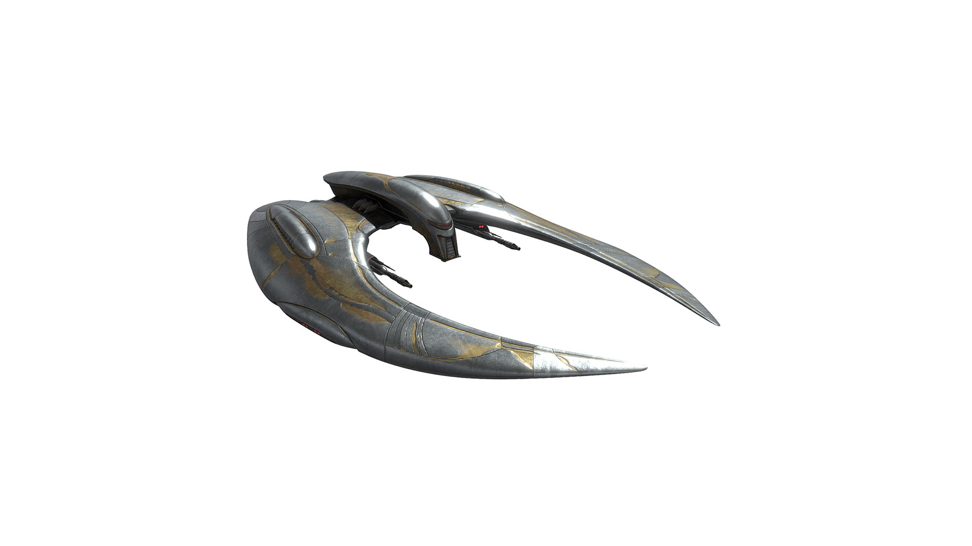 3D Battlestar Galactica Ships Cylon Raider MK II - TurboSquid 1959771