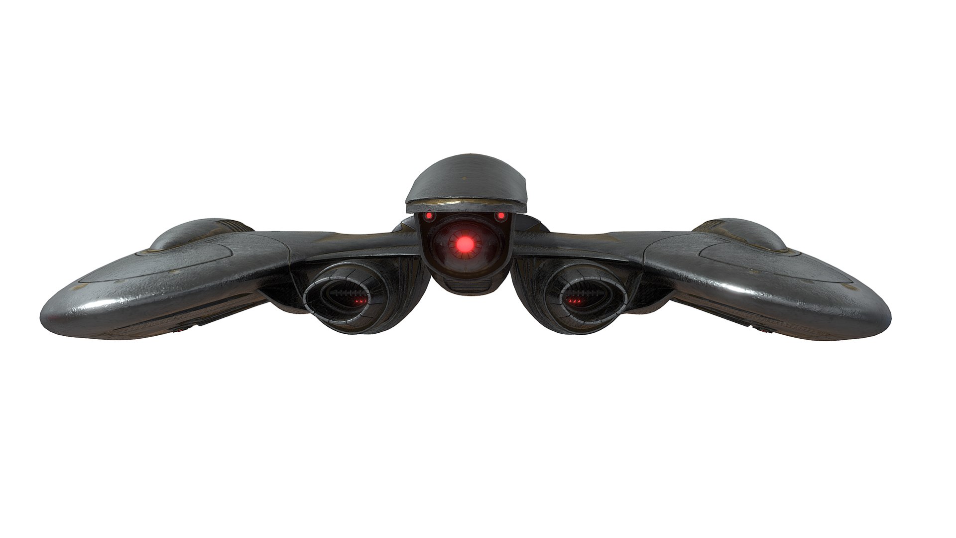 3D Battlestar Galactica Ships Cylon Raider MK II - TurboSquid 1959771